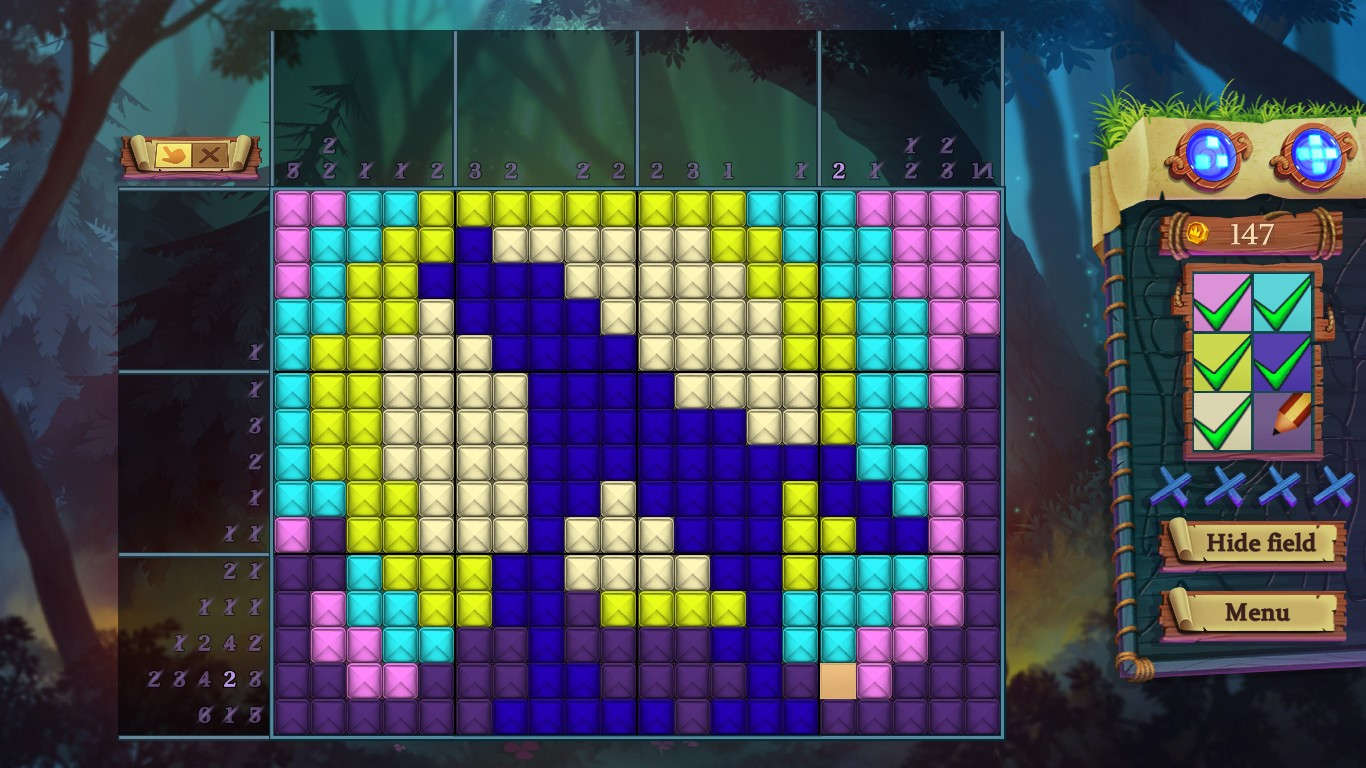 Adventure Mosaics: Forest Spirits Video and Screenshots - GameTop