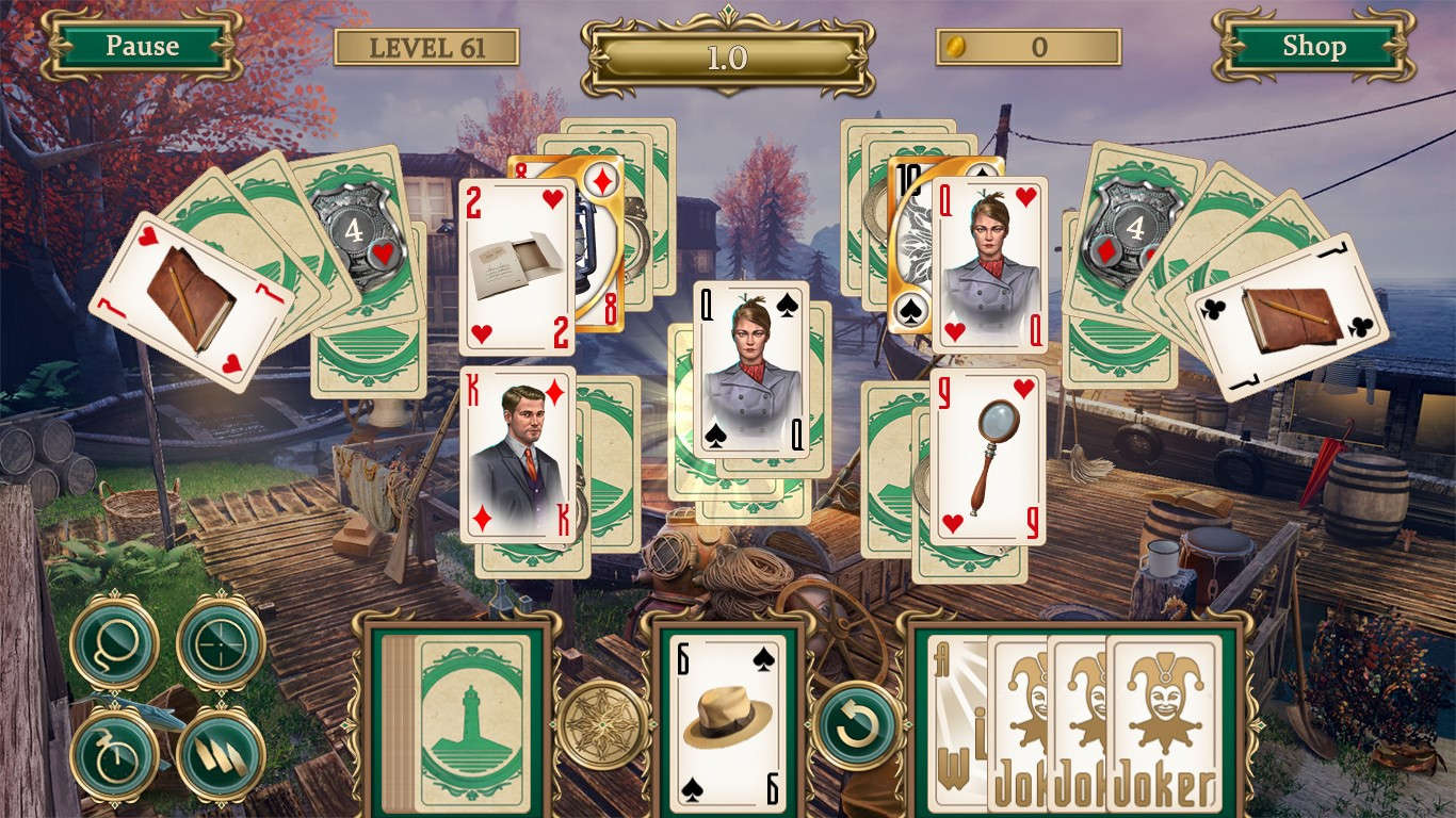 Detective Notes: Lighthouse Mystery Solitaire Video and Screenshots ...
