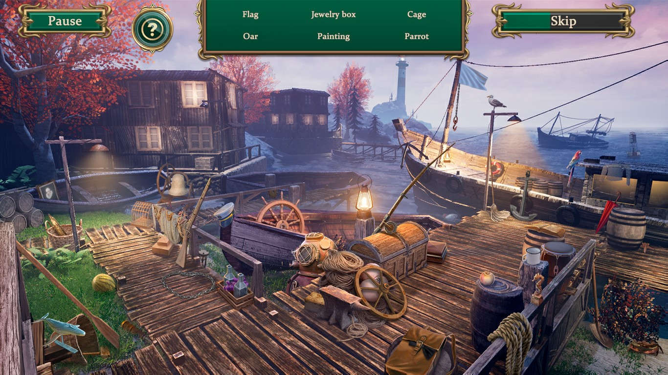 Detective Notes: Lighthouse Mystery Solitaire Video and Screenshots ...