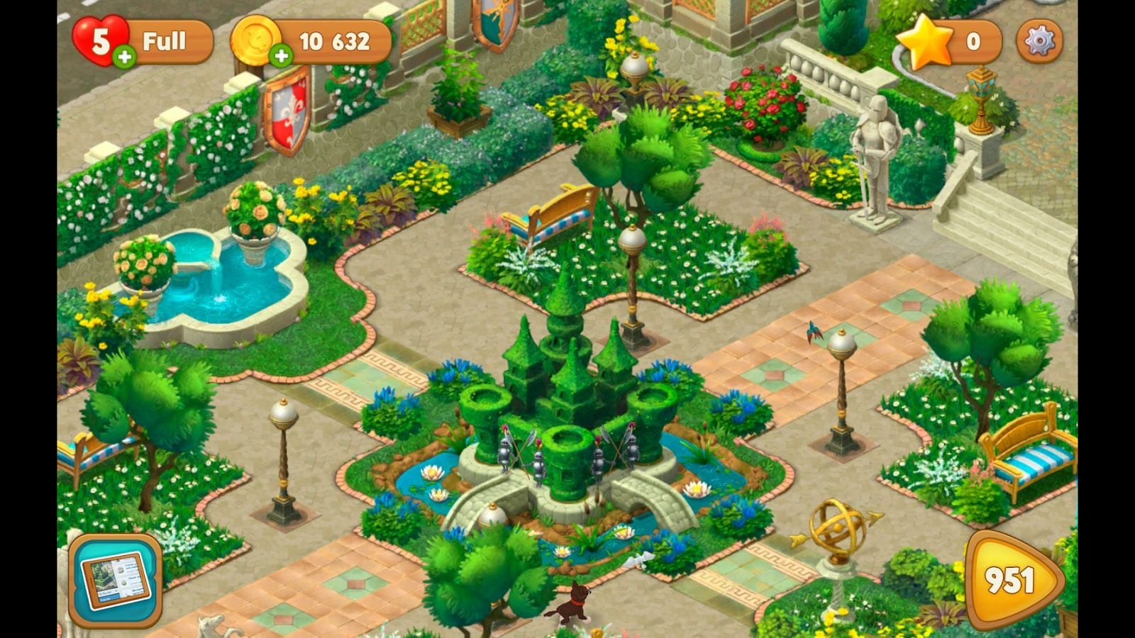 Gardenscapes Video and Screenshots - GameTop