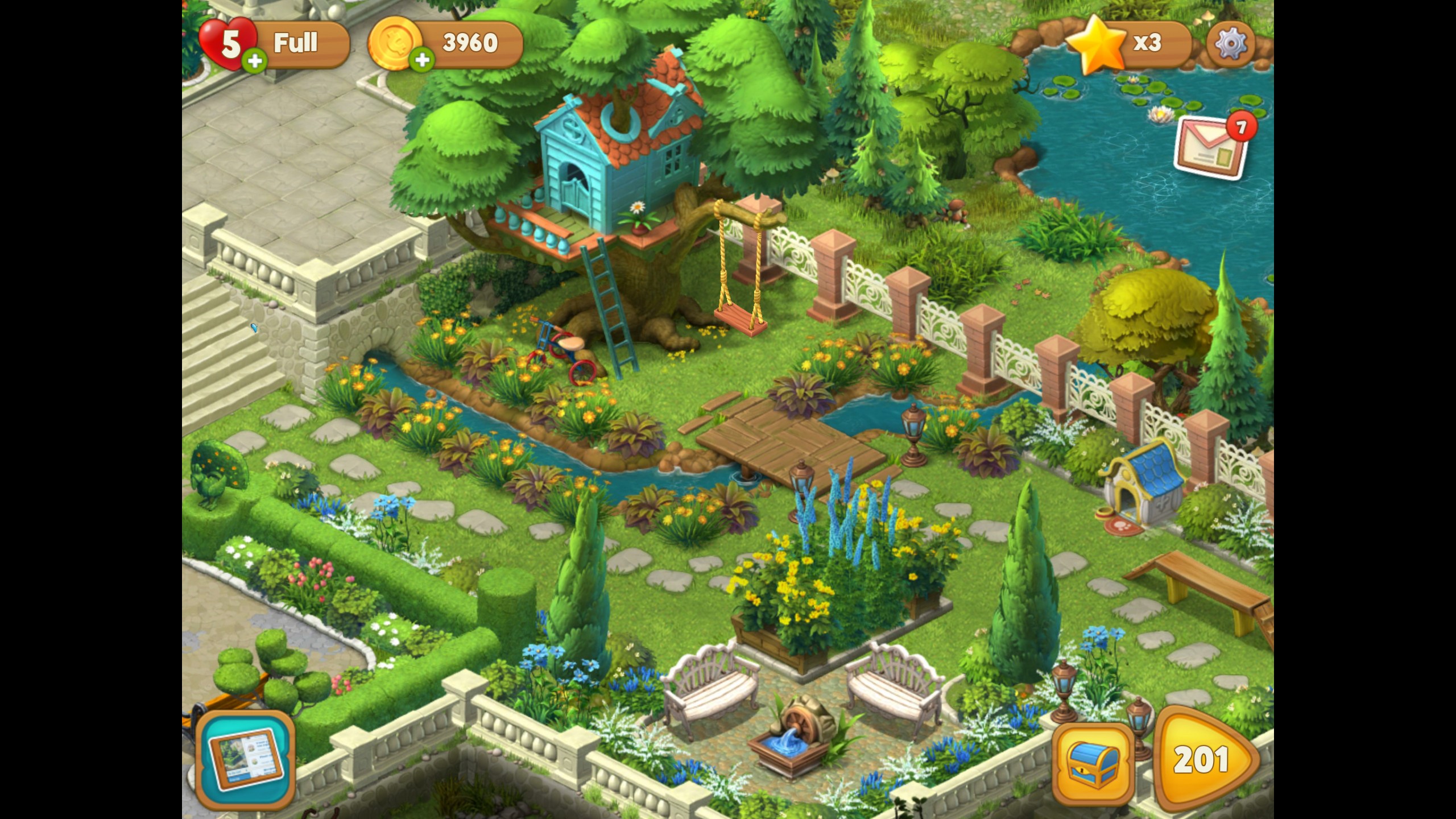 Gardenscapes Video and Screenshots - GameTop