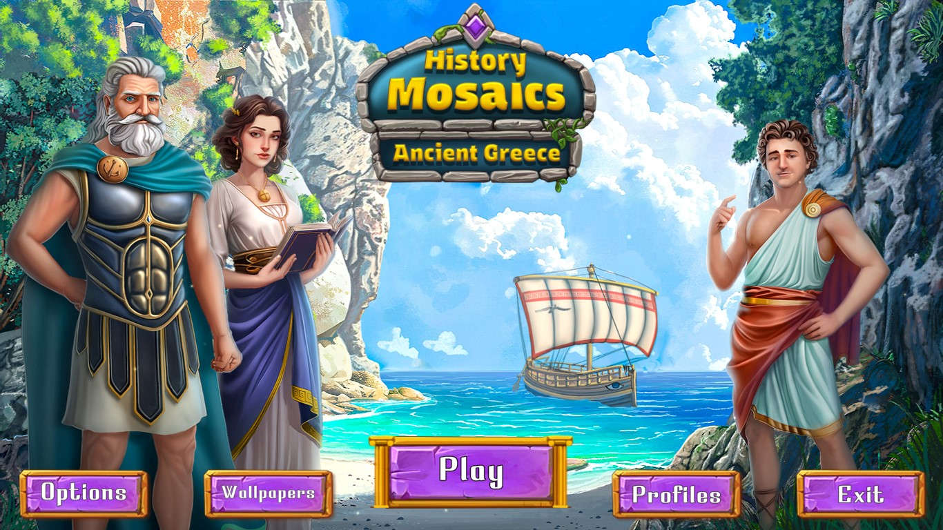 History Mosaics: Ancient Greece - Free Download on GameTop