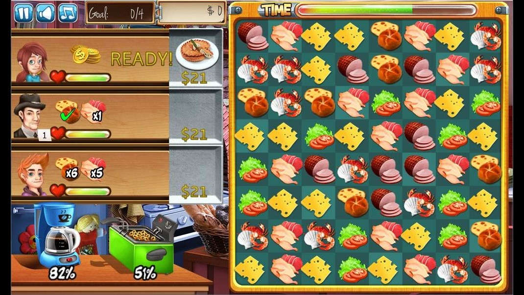 Best Match 3 Cooking Games