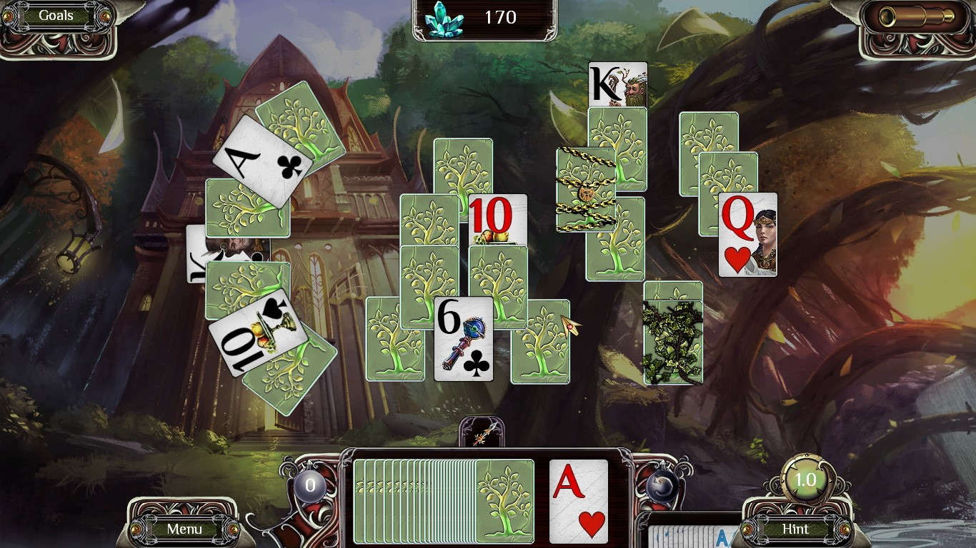 The Far Kingdoms: Sacred Grove Solitaire Vidéo et captures d'écran - GameTop